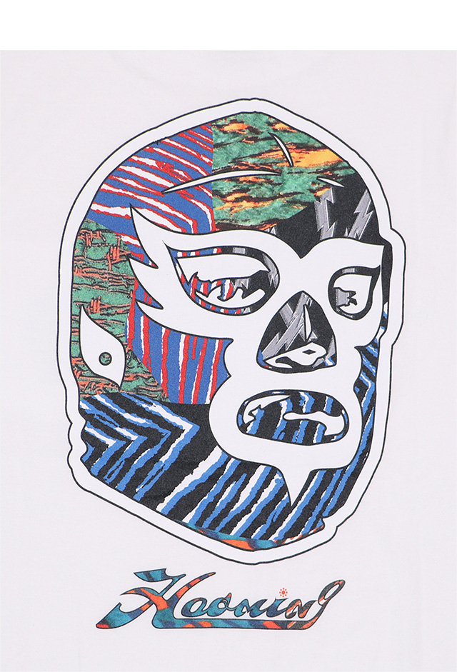 (ハオミン) HAOMING MASK WRESTLER REGULARY PATTERN POCKET SS TEE (SS:TEE ...