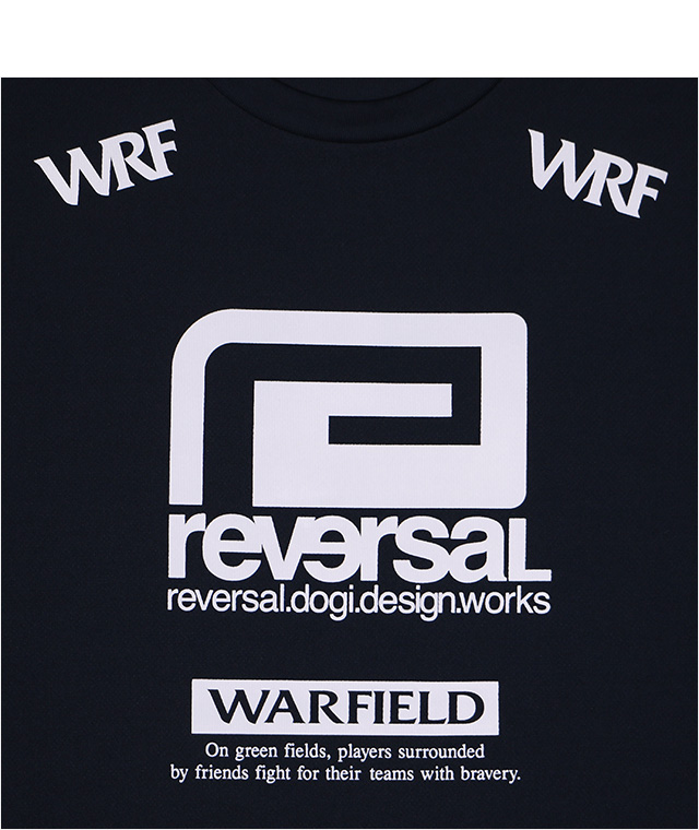 (リバーサル) reversal WARFIELD DRY MESH TEE NAVY (SS:TEE)(rvrgb078-NV) Tシャツ 半袖 カットソー ドライメッシュ WARFIELD ...